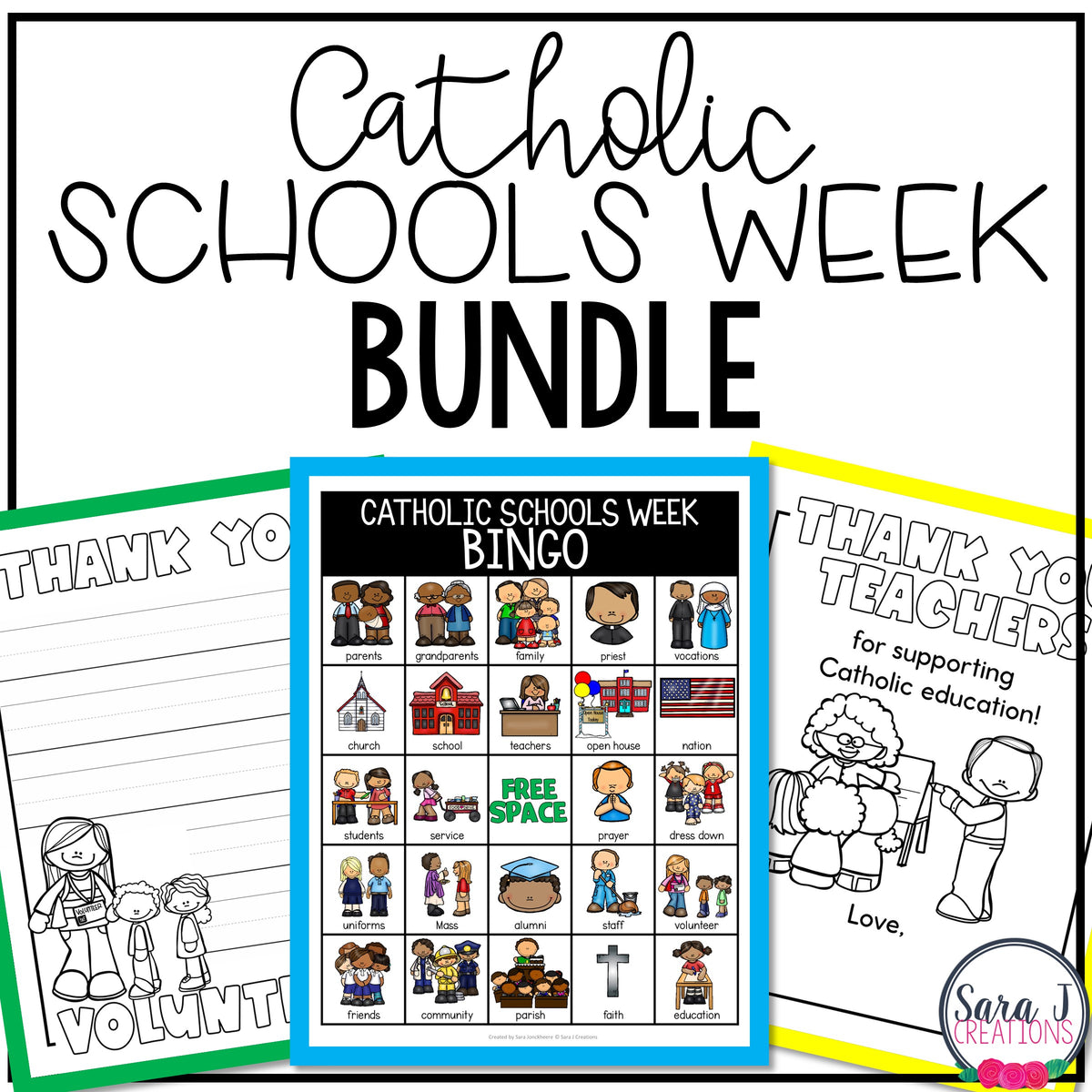 Catholic Schools Week Bundle – Sara J Creations