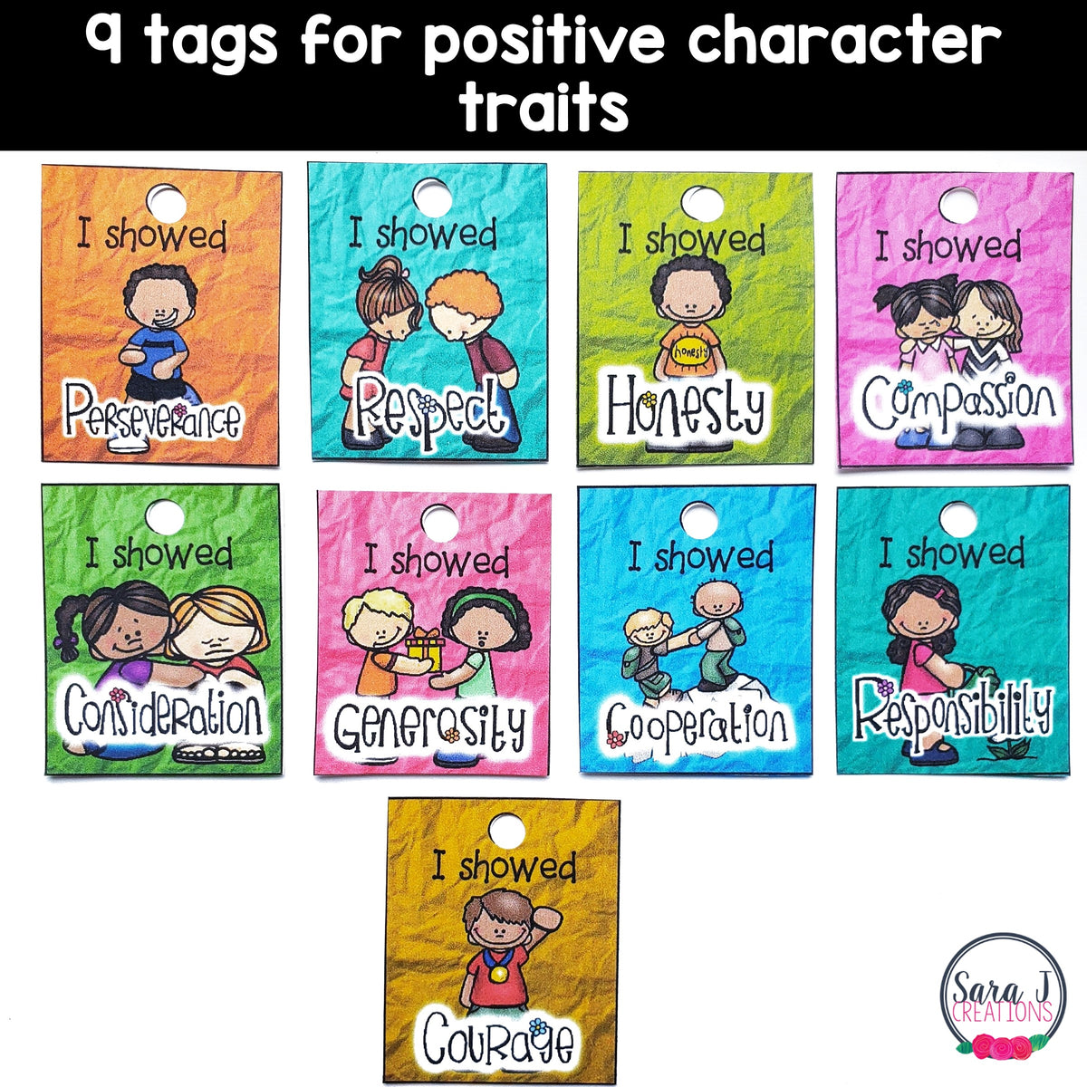 Christian Reward Tags – Sara J Creations