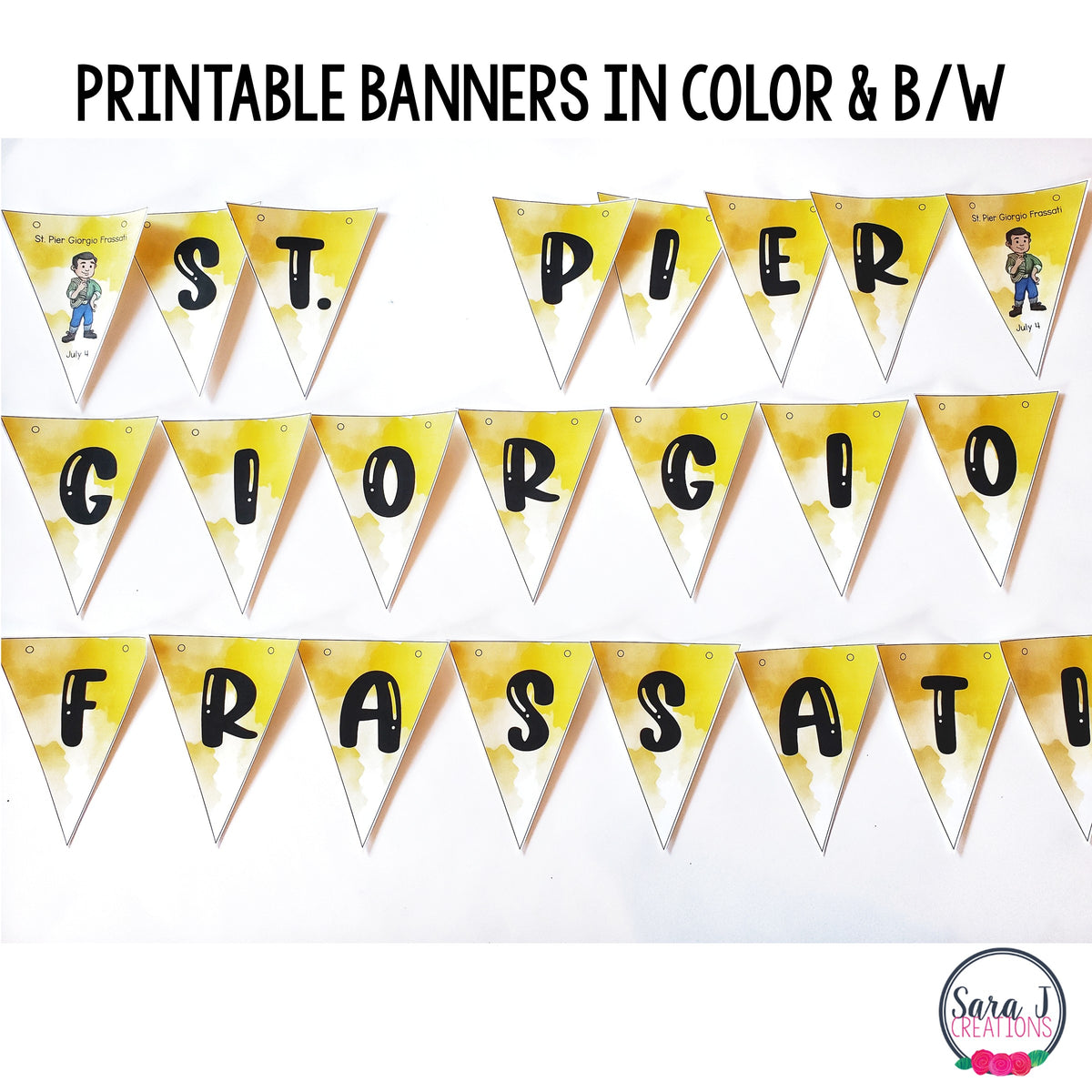 St. Pier Giorgio Frassati Activity Pack – Sara J Creations