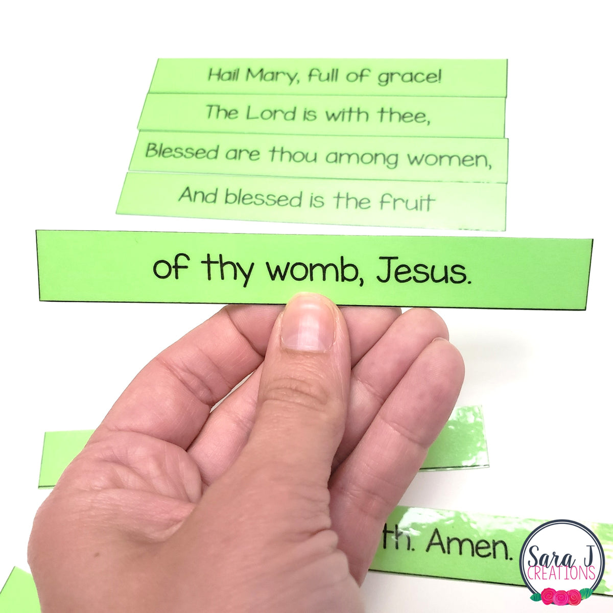 Catholic Prayer Puzzles – Sara J Creations