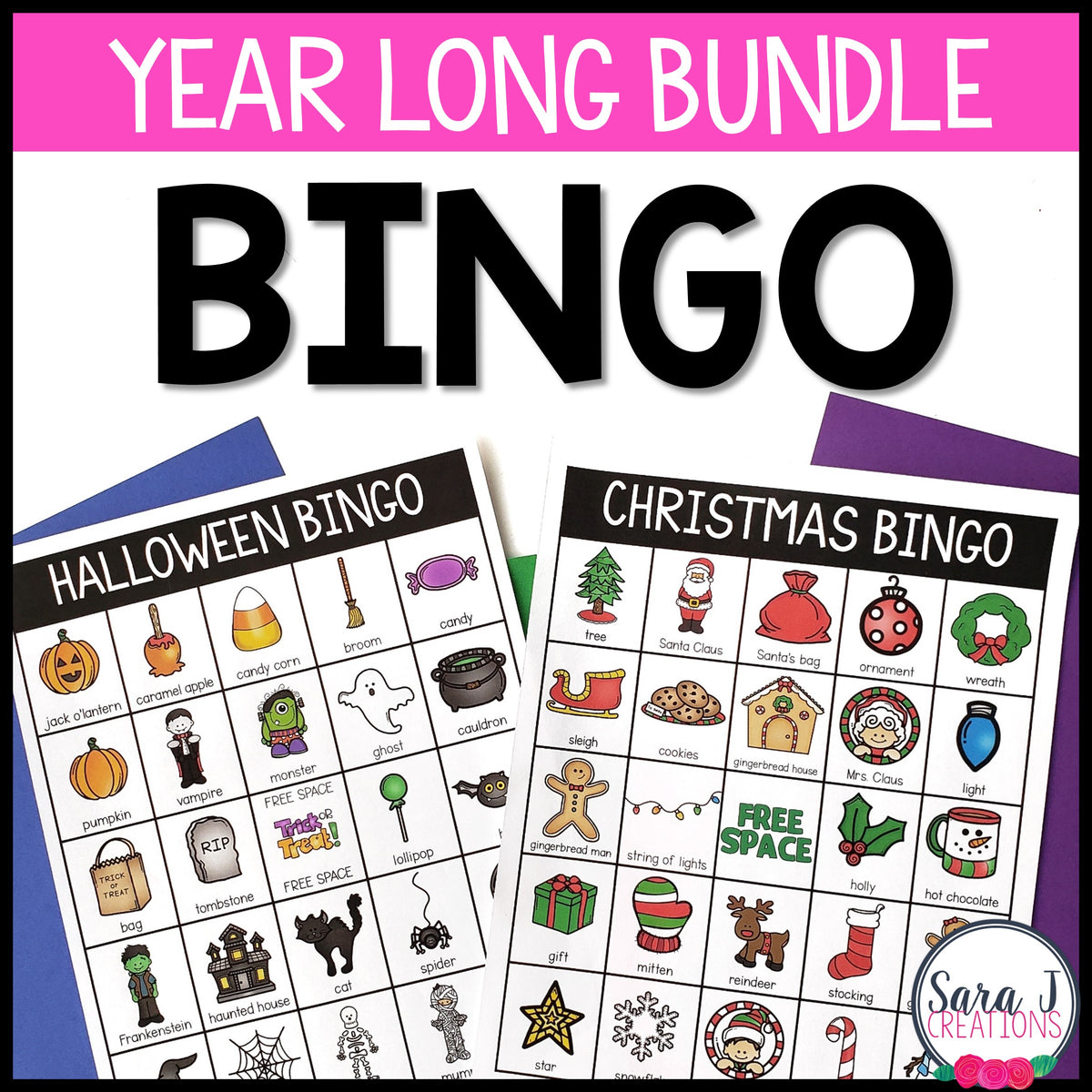 Holiday Bingo Bundle – Sara J Creations