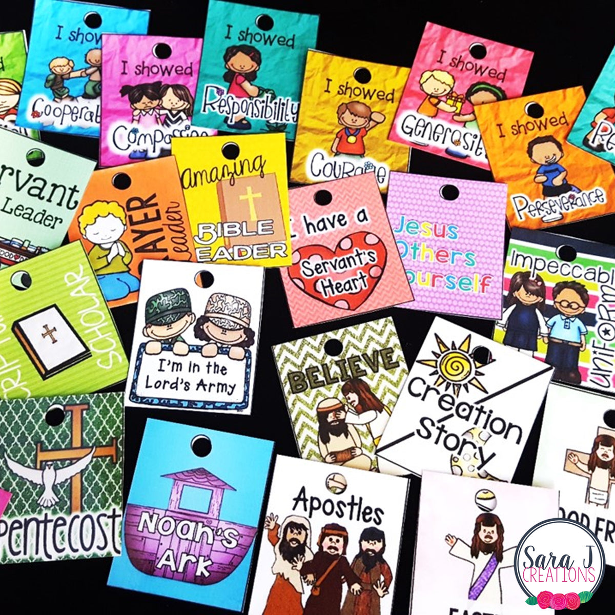 Christian Reward Tags – Sara J Creations
