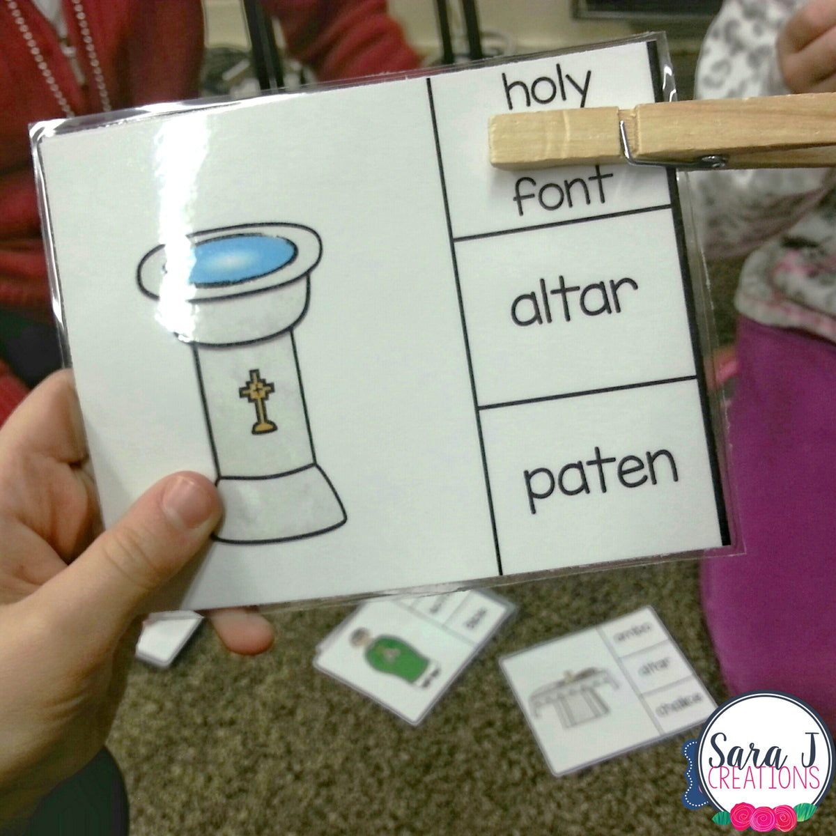 Catholic Mass Item Clip Cards – Sara J Creations