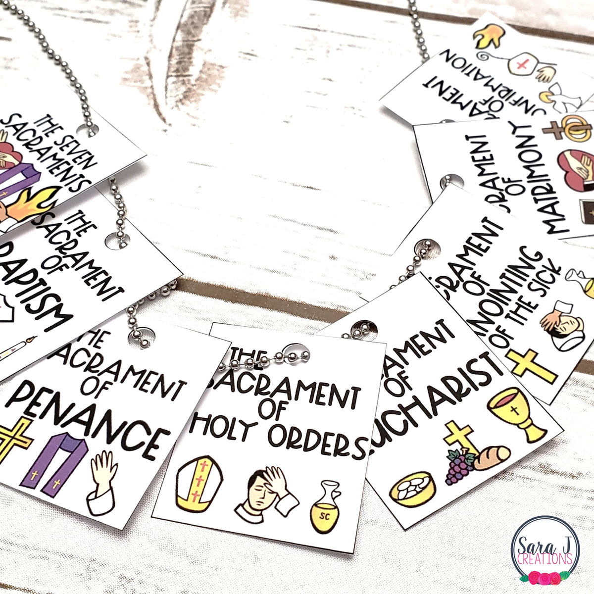 Catholic Reward Tag Bundle – Sara J Creations