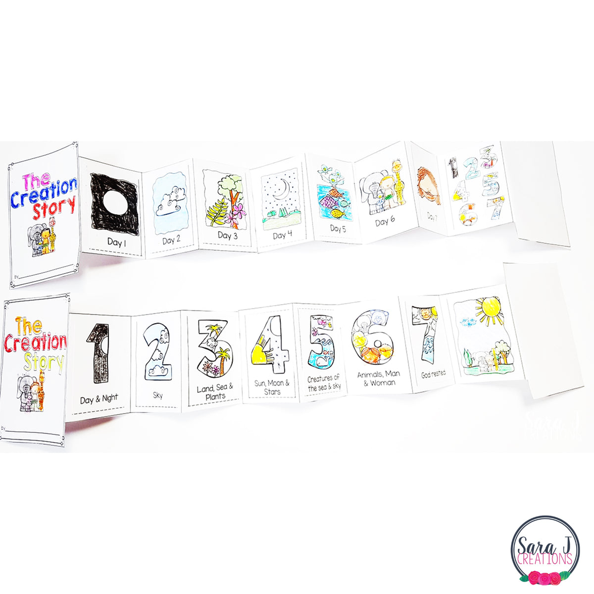 Creation Story Mini Book – Sara J Creations