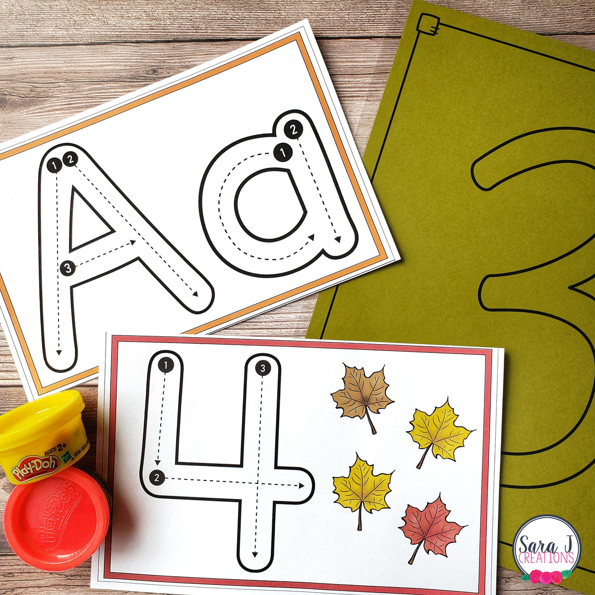 Fall Preschool Kindergarten Activities – Sara J Creations