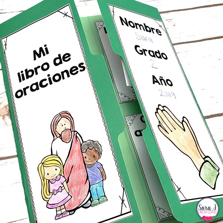 Catholic Prayers Lapbook Bundle – Sara J Creations