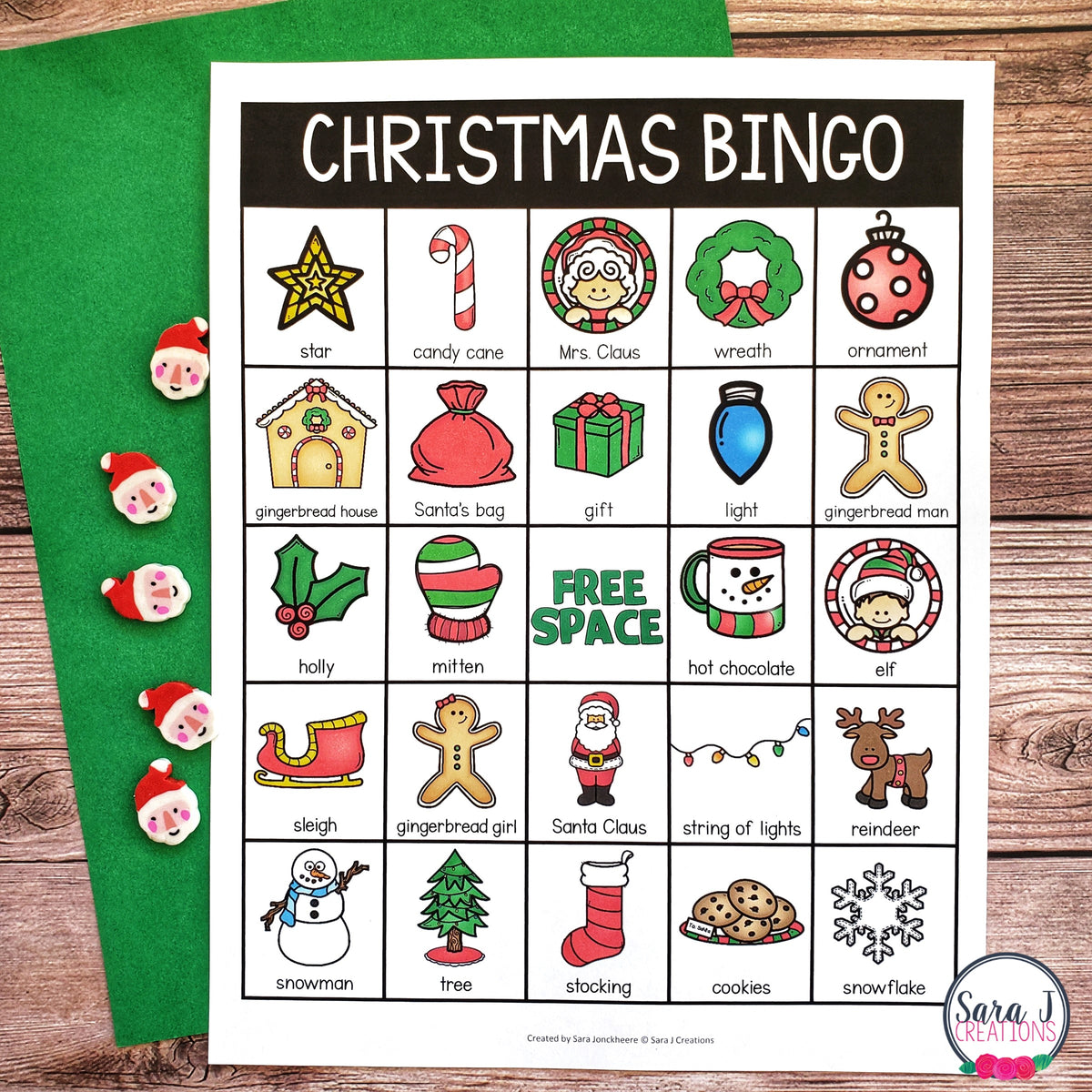 BINGO – Sara J Creations
