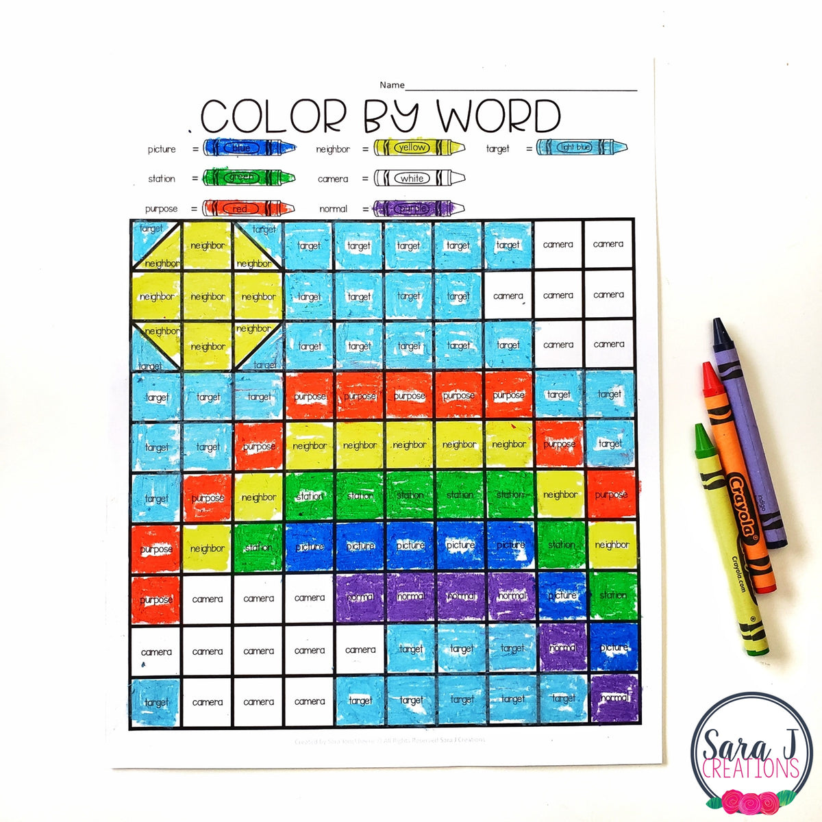 LITERACY – Sara J Creations