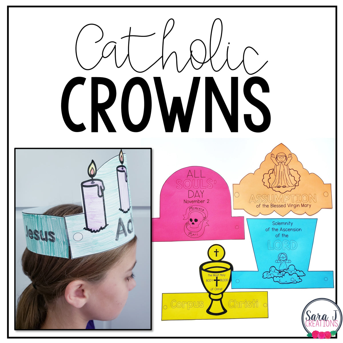 Catholic Crowns for Saints, Liturgical Living, Feast Days – Sara J ...