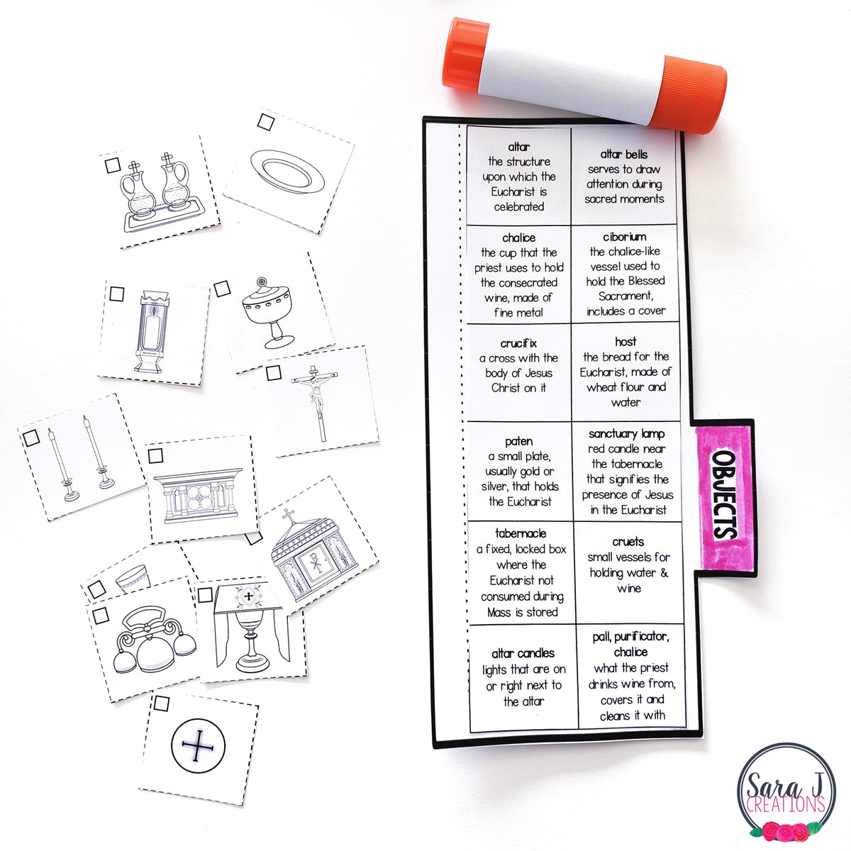 First Communion Lapbook Catholic Eucharist – Sara J Creations