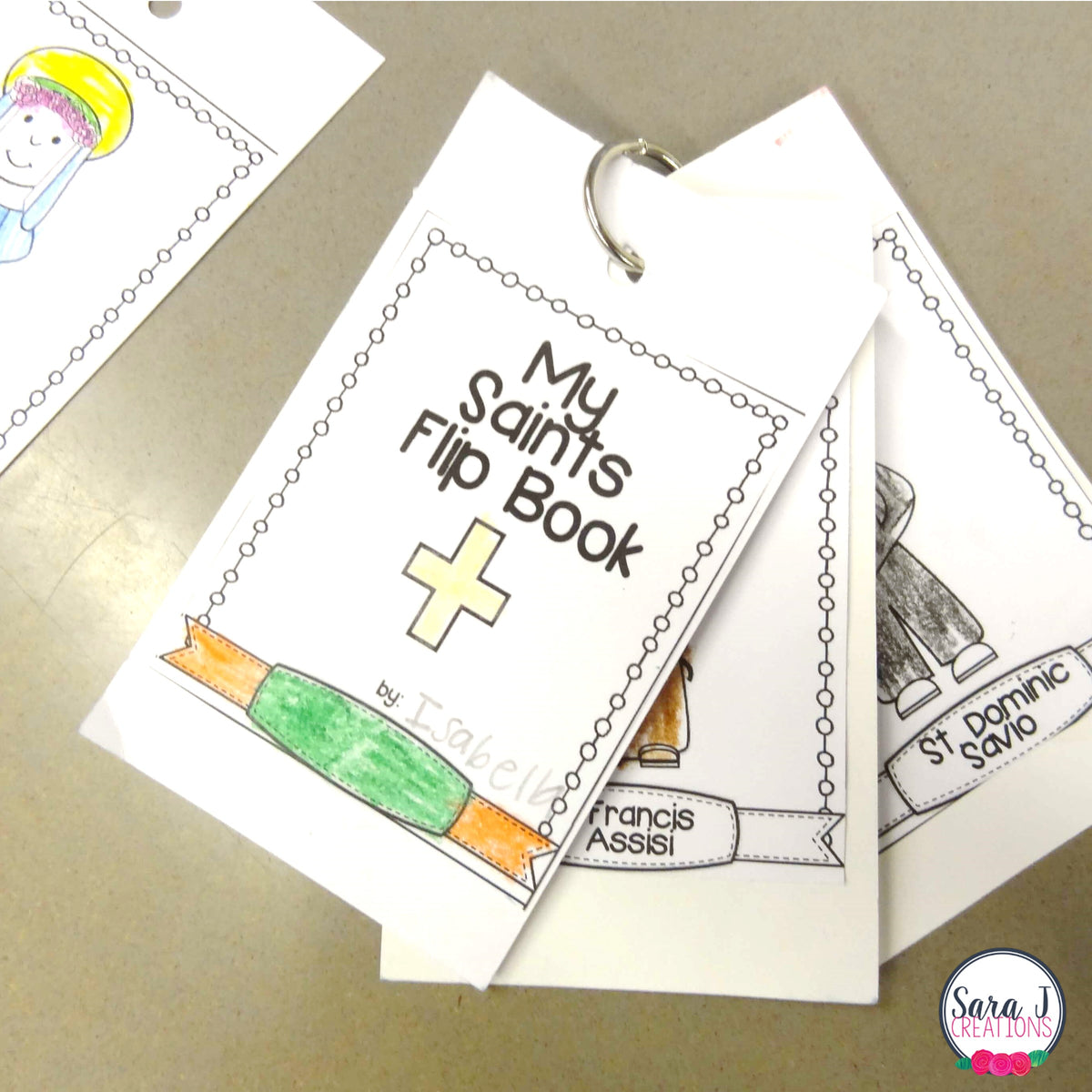 Catholic Saints Interactive Notebook – Sara J Creations