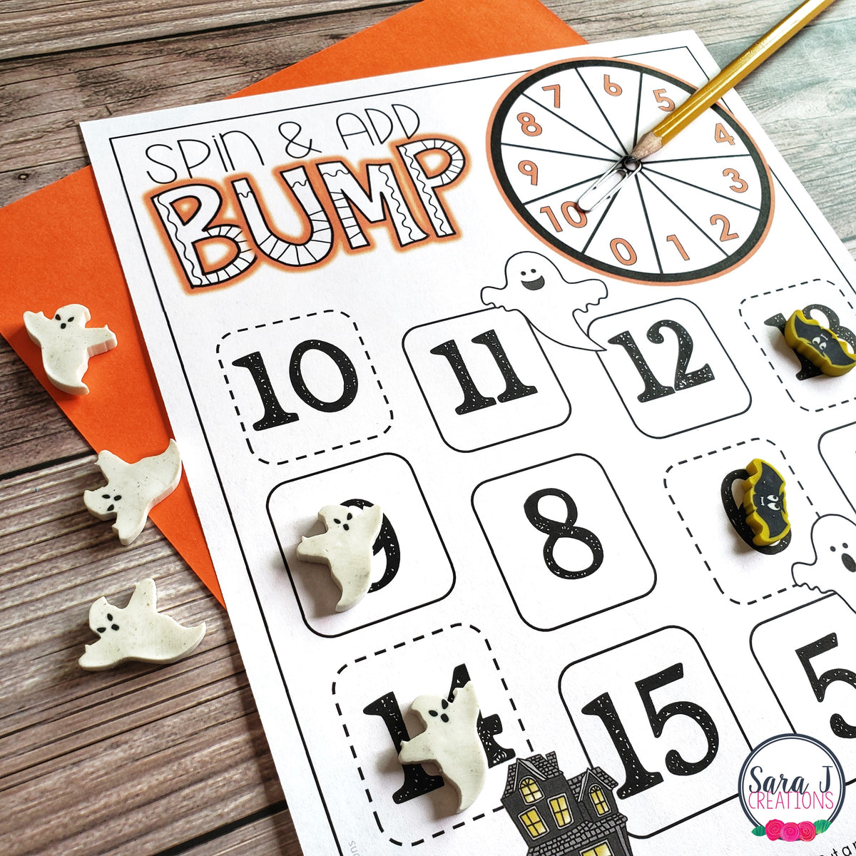 Halloween Addition BUMP Games – Sara J Creations