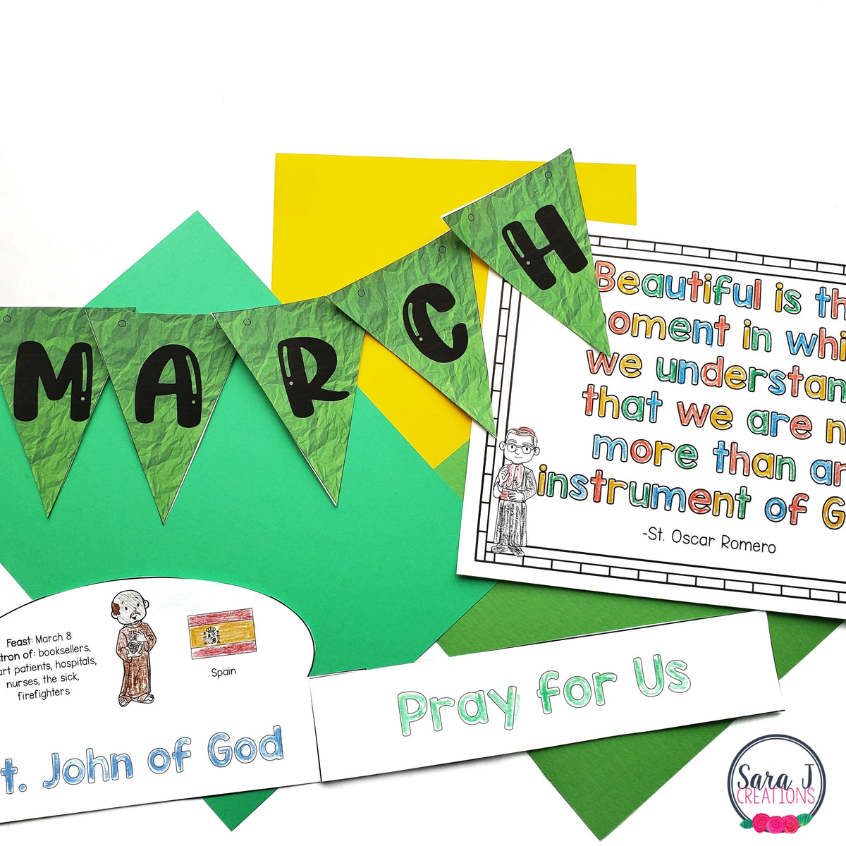 March Liturgical Living – Sara J Creations